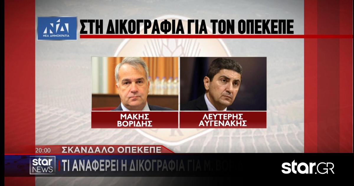 Video Σκάνδαλο ΟΠΕΚΕΠΕ: Η Δικογραφία Για Bορίδη Και Αυγενάκη | Star.gr
